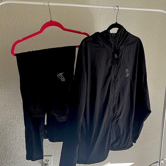 OVO | Jackets & Coats | Ovo Windbreaker Jacket L And Pants Xs Matching ...